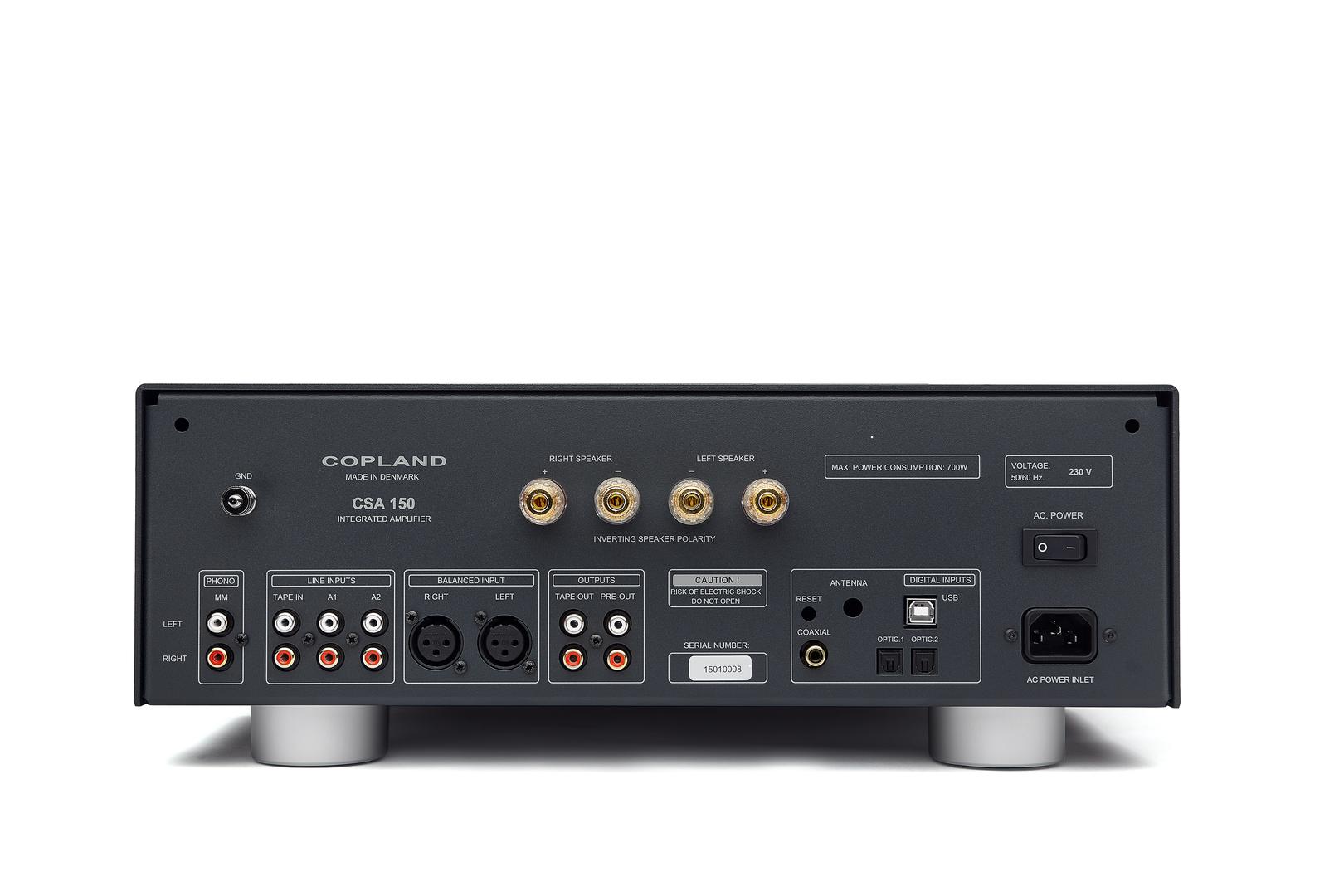 Copland CSA-150 Hybrid Integrated Amplifier - hi-fi+
